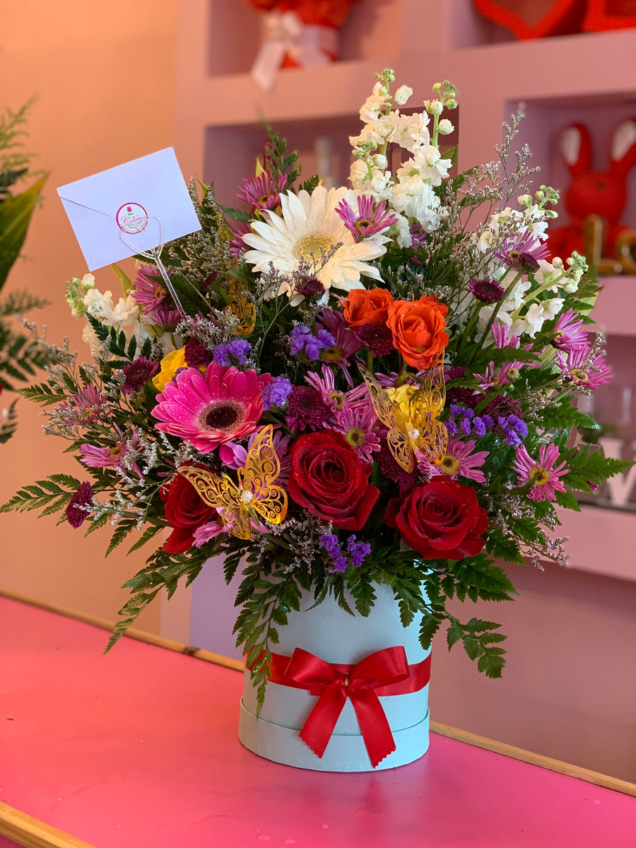 Canasta verano – floristeria collette